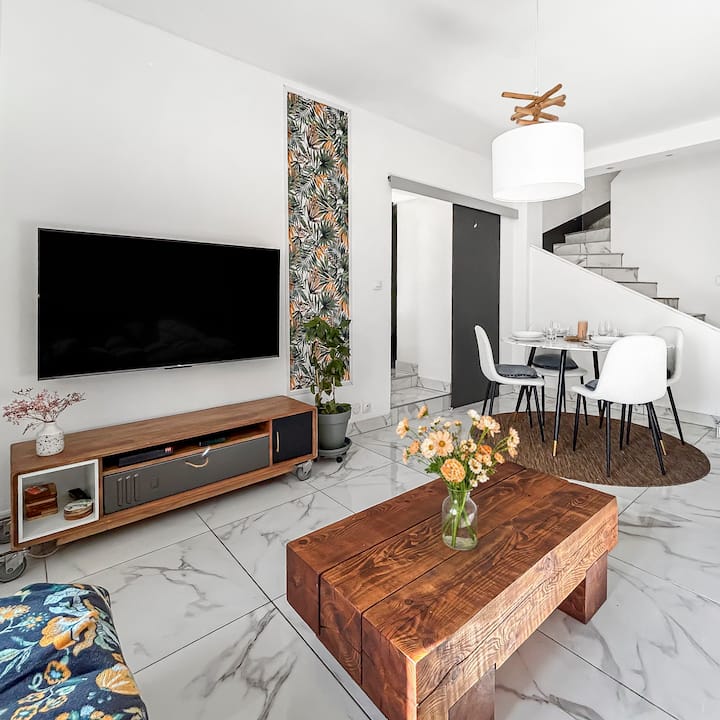 Authentique T3 Climatisé Aux Portes De Nîmes - Pont du Gard