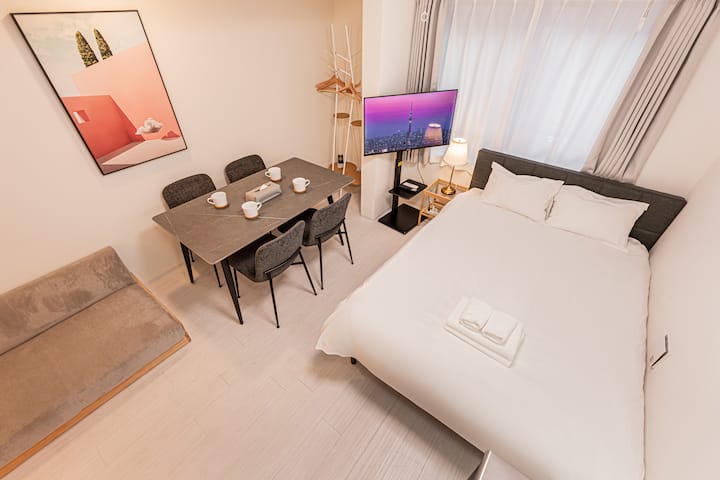 Quiet Apartment Hotel For 2| Near Kamata & Haneda - Yokohama
