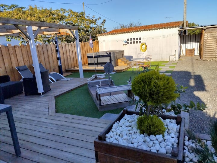 Maison De Vacances Avec Spa - Bord De Mer - La Faute-sur-Mer