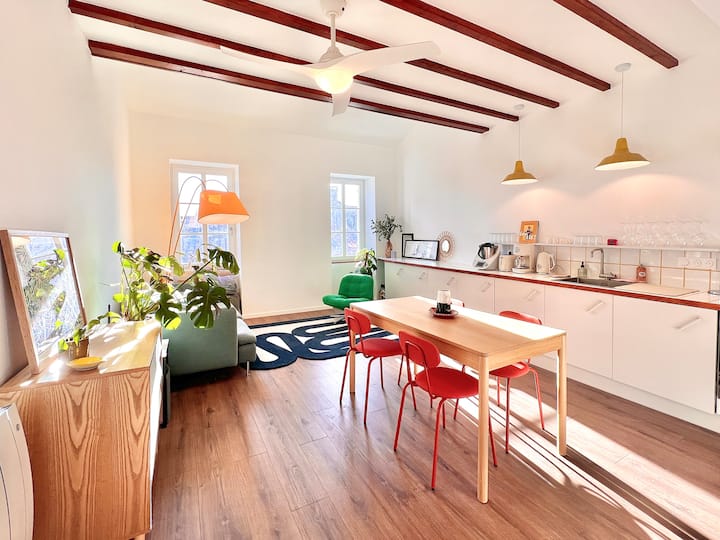 La Presci: Duplex Coloré Dans Le Centre Historique - Aubenas