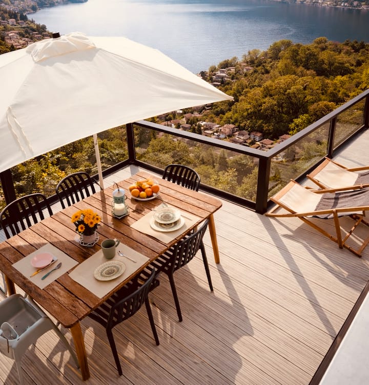 Casa Ella: Oasi Relax Vista Lago Maggiore - Tenero-Contra