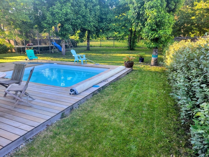 Maison Moderne Et Piscine Entre Bordeaux Et Plages - Saint-Médard-en-Jalles