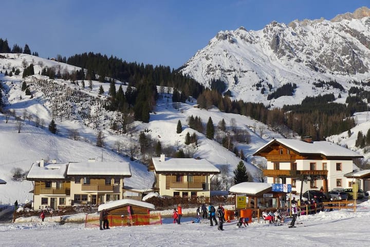 Ski-in/out Ferienhaus-hochkoenig + Garten & Sauna - Hinterthal