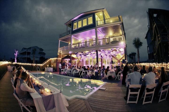 Luxurious 16 Bedroom Oceanfront With Pool - Holden Beach, NC