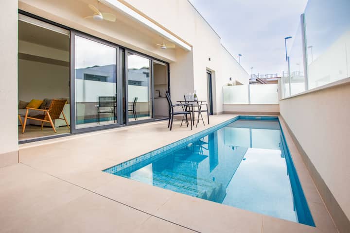 Corner Pool House - San Pedro Del Pinatar - San Pedro del Pinatar