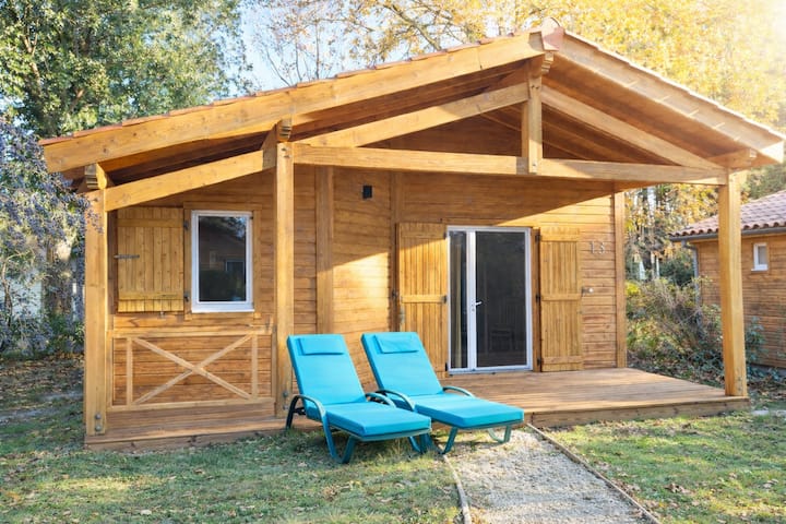 Cottage Cosy Au Bord Du Lac, Nature Et Détente - Parentis-en-Born