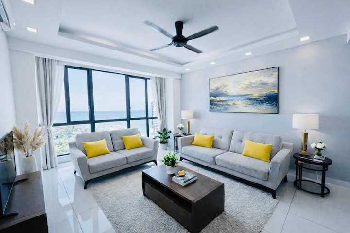 Luxury Sea View_sunset View _jazz Suites _gurney - Tanjung Bungah