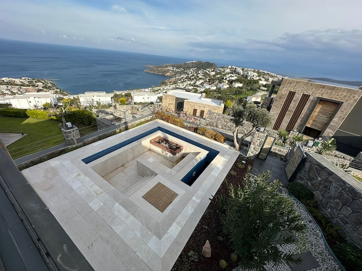 Panoramic View Villa In Yalikavak - Yalıkavak