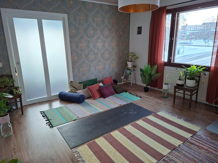 Charming Old-wooden Apartment W Modern Kitchen - Tampere