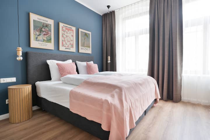 Deluxe Studio | Center | Kitchen | Home2share - Halle (Saale)