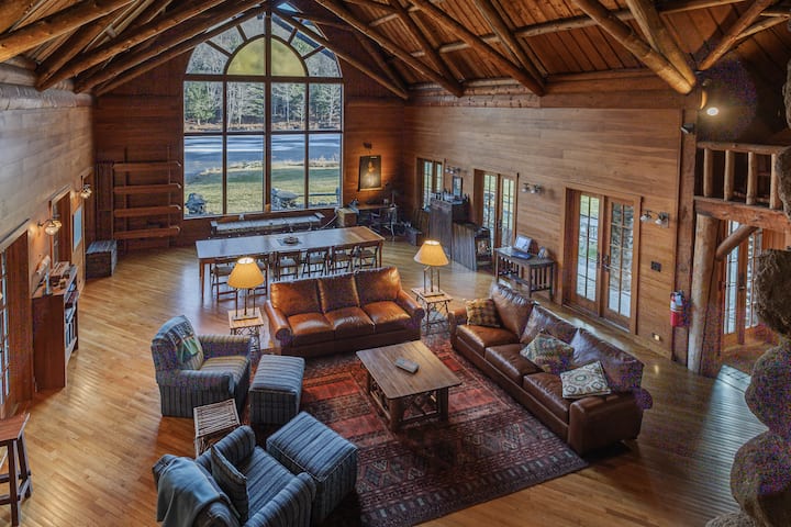 Modernized Historic 6 Br Lodge On 250 Acre Estate - Keene, NH