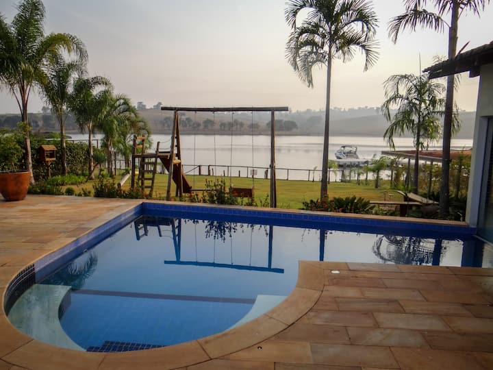 Refúgio Ilha Brasil - Beira Da Represa - Bom Sucesso