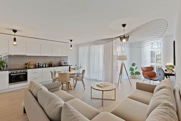 Ehl Spacious 2bedroom 75m2 Appartement W. Balcony - Lausanne