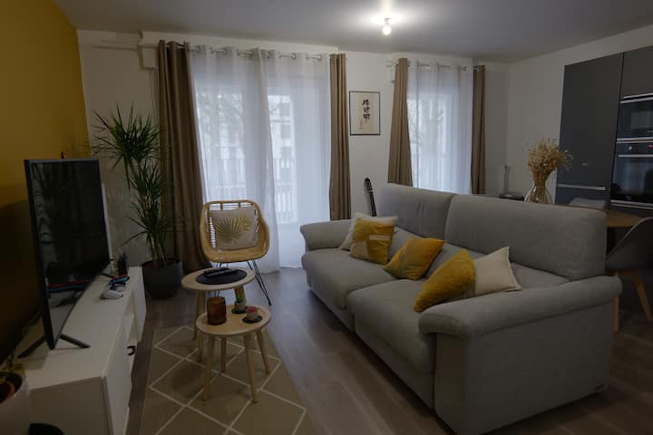 Appartement Moderne Avec Balcon – Proche Paris - Noisy-le-Sec