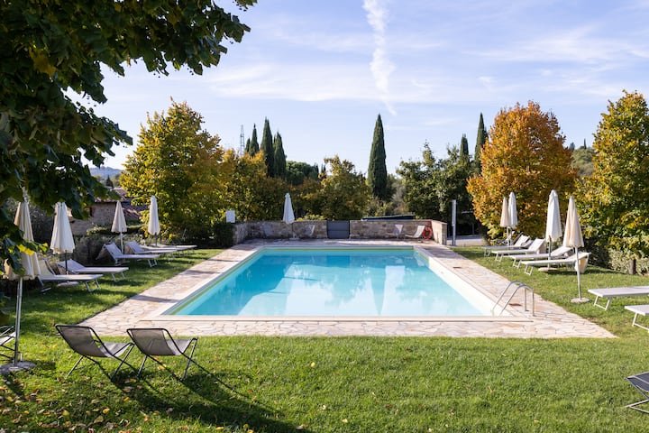 Luxury 4br Chianti Tuscany Home Pool Ensuite Baths - Włochy