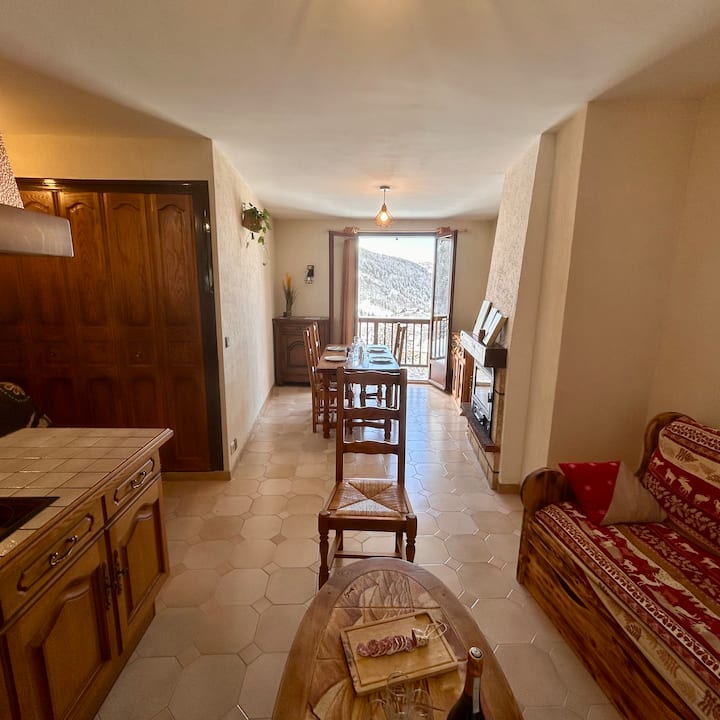 42 M2 4-6 Pers Hameau Familial Navette Ski - Valmeinier