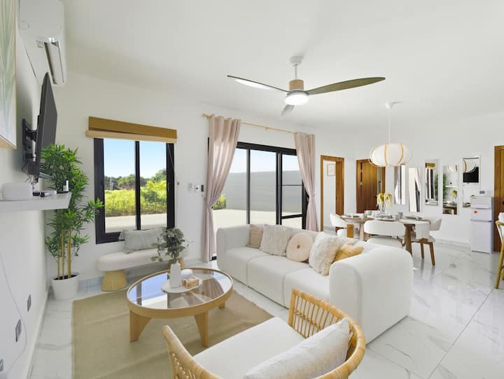 Coastal Lux Villa | Private Gym, Pool & Office Sov - Sosúa