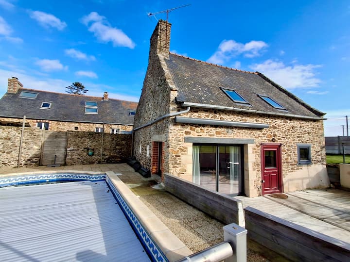 Maison Rénovée Piscine, Grand Jardin,10mn Dinard - Pleurtuit