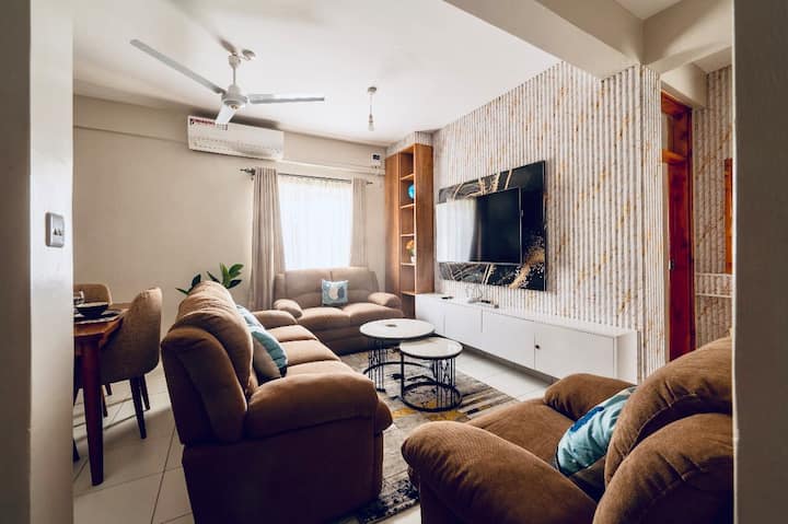 Mombasa 2 Bedroom By Nyali Bridge‼️ac In All Rooms - Mombasa