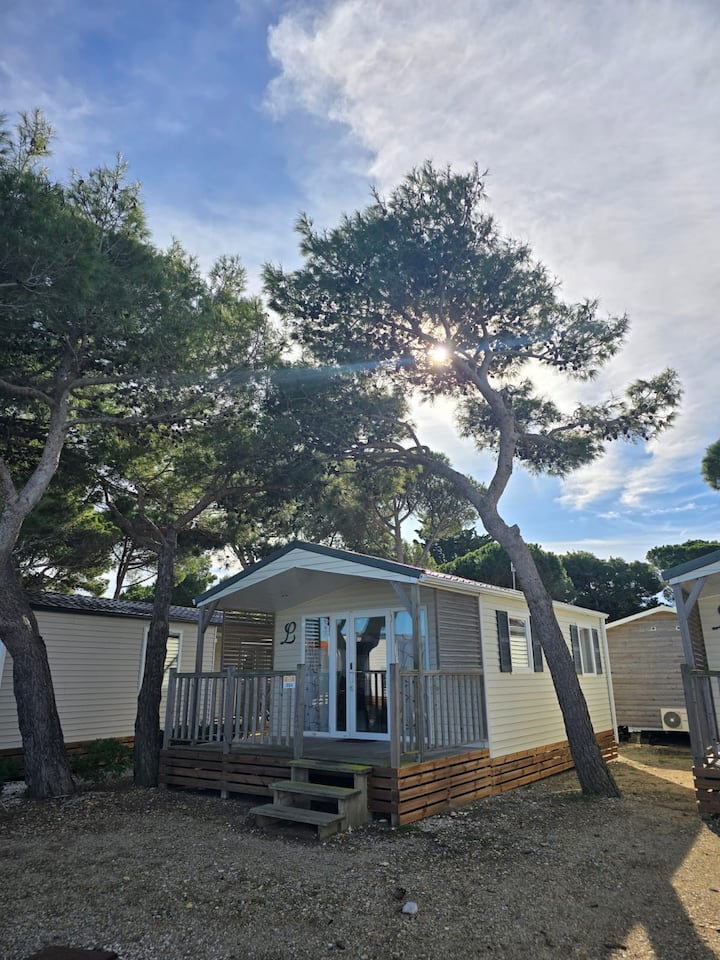 Mobil-home Climatisé 4 Personnes Dans Camping 4* - Le Barcarès