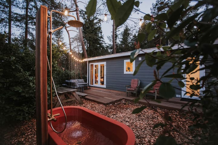 Løua • Luxe Boshuisje Met Verwarmd Buitenbad - Nunspeet