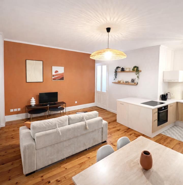 Charmant T2 Rénové, Lumineux, Proche Carnot - Saint-Étienne