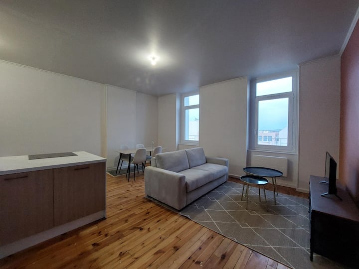Charmant T2 Rénové, Lumineux, Proche Carnot - Saint-Étienne