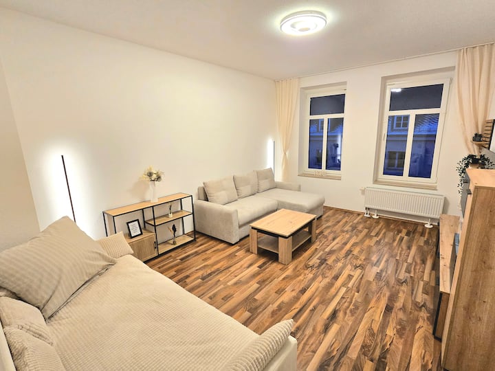 Modernes 65m² Apartment Mit Parkplatz+balkon - Chemnitz