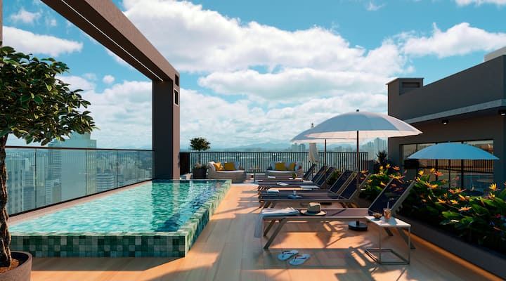 Studio Moderno E Bem Localizado Em Curitiba - Curitiba