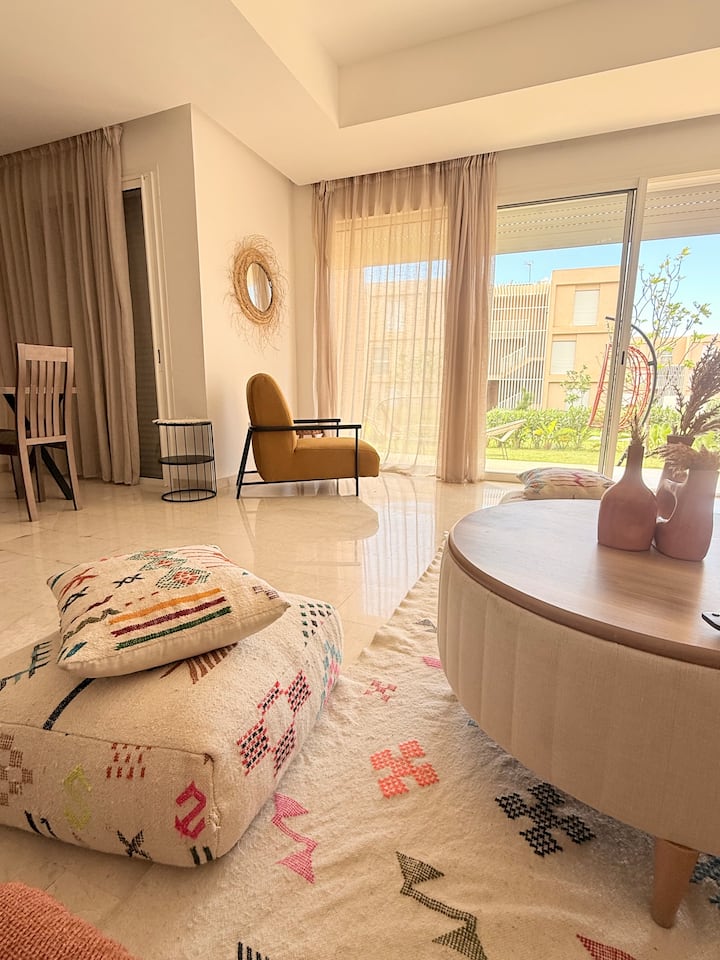 Appartement ÉVasion Berbère | Jardin & Piscine - Taghazout