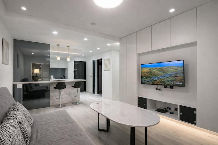 Taipeimainstation/2bedroom/6people/3minmrt/freegym - Taipei Railway Station