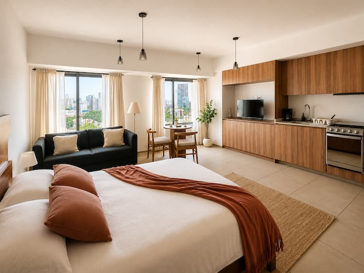 Loft Con Vista, A/c Y Parking | Country Gdl - Zapopan