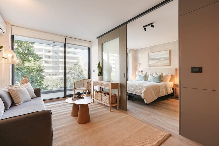 Nuevo | Terraza | Parking | Workspace | Lavadora - Santiago, Chile