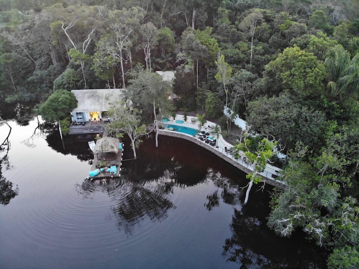 Refúgio Privativo Na Amazônia | Vista Rio Negro - 瑪瑙斯