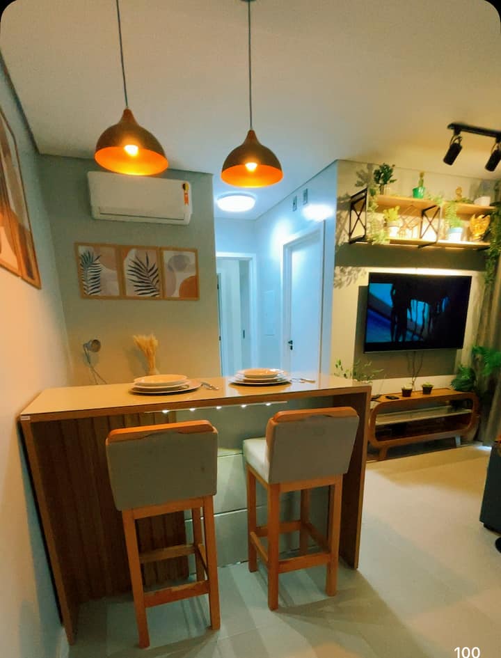 Apto Luxo Rooftop, Piscina B. Infinita, Skybar 22b - Mato Grosso (estado)