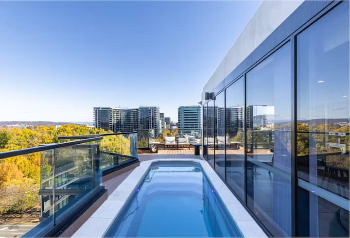 Glebe Park~cbd~free Parking~pool~5 Star - University of Canberra