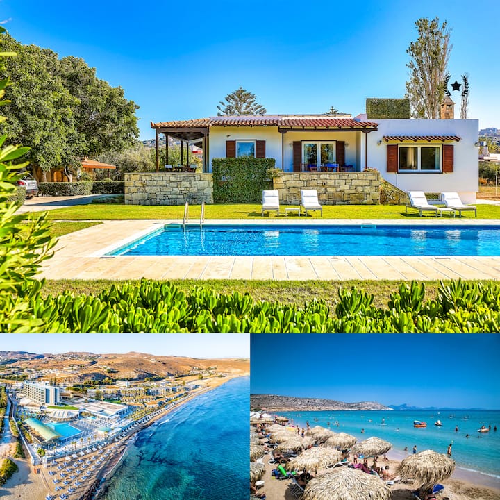 Walk To Beach & Tavernas / Private Pool / Jacuzzi - Iraklion