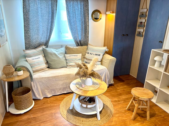 Õ 408 Mobil Home Cosy «&nbsp;Camping Avec Piscine&nbsp;» - Mimizan