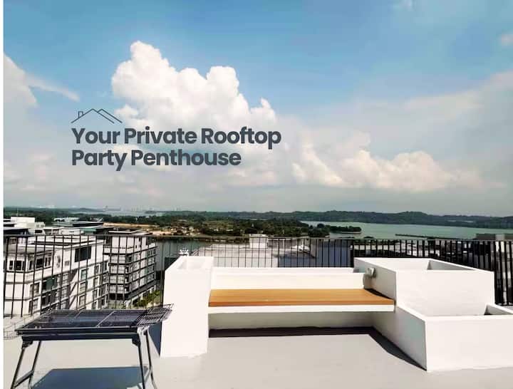 Sky Penthouse | Rooftop Bbq & Stunning View - Singapore