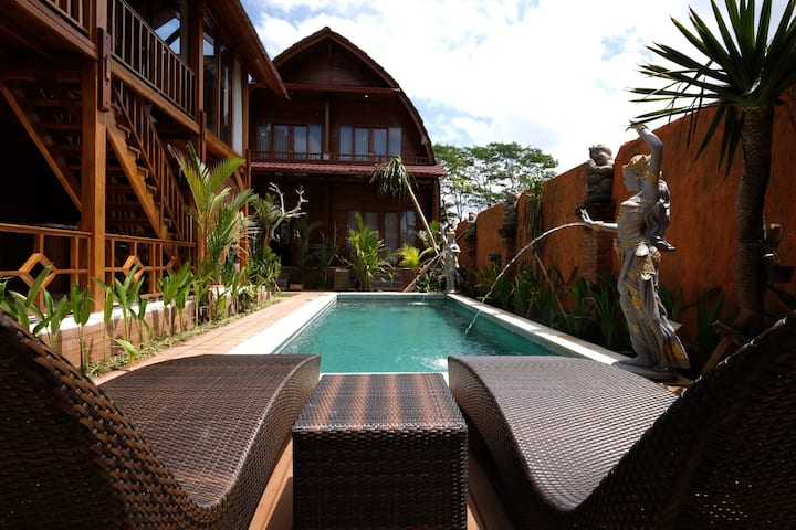 The Benawah Villa:  Wood Joglo - Gianyar