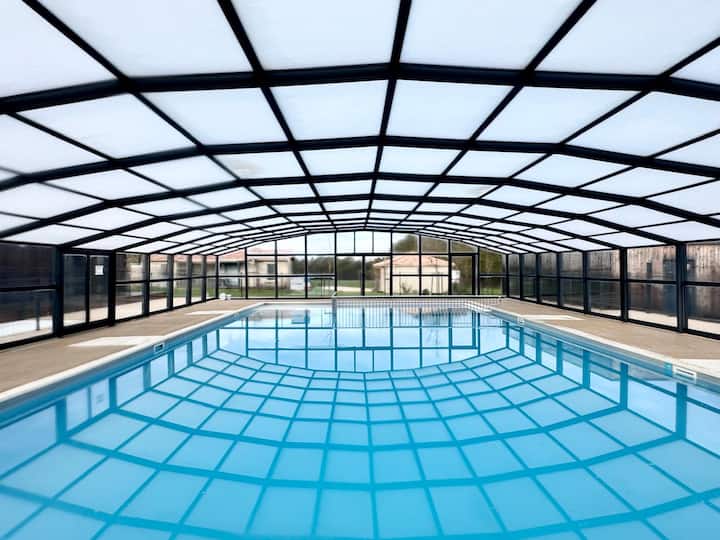 Chalet Familial Avec Piscine, Sauna, Hammam - Saint-Vincent-de-Tyrosse