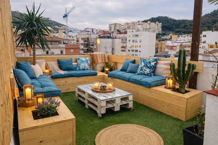 Studio Privatif Avec Coin Cuisine Et Douche Privée - Málaga