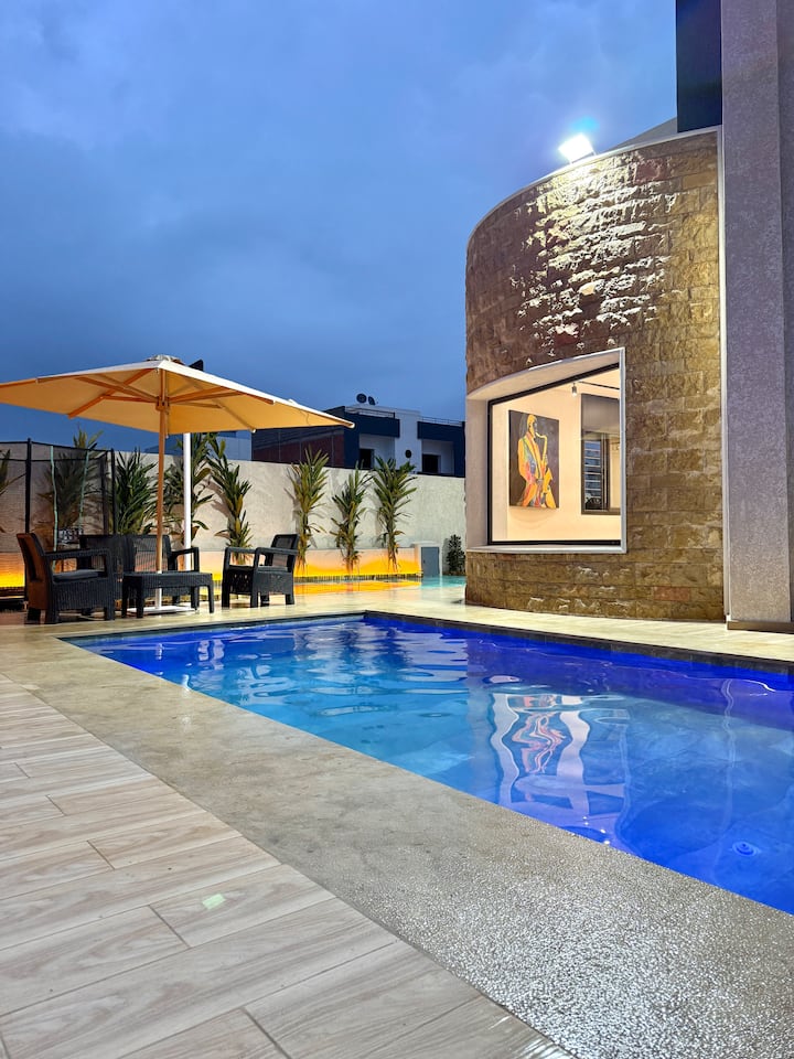 Villa Luxueuse Avec Piscine Privé, Rabat - Temara