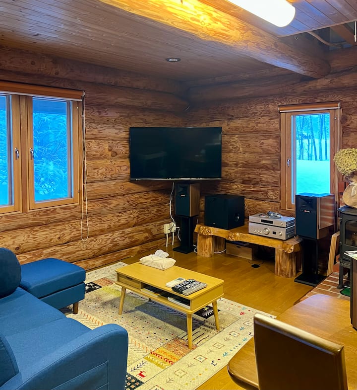 ニセコアンヌプリログハウス-森の隠れ家-
Niseko/ski/private Stay - Niseko