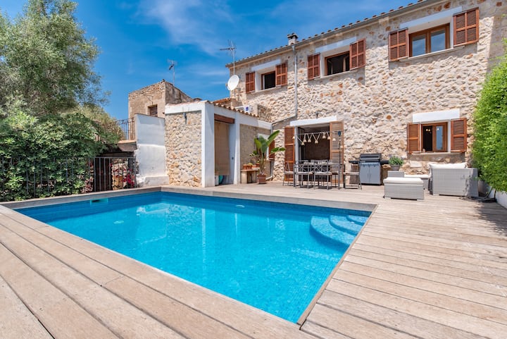 Charming Casa Niu With Pool In Authentic Búger - Inca