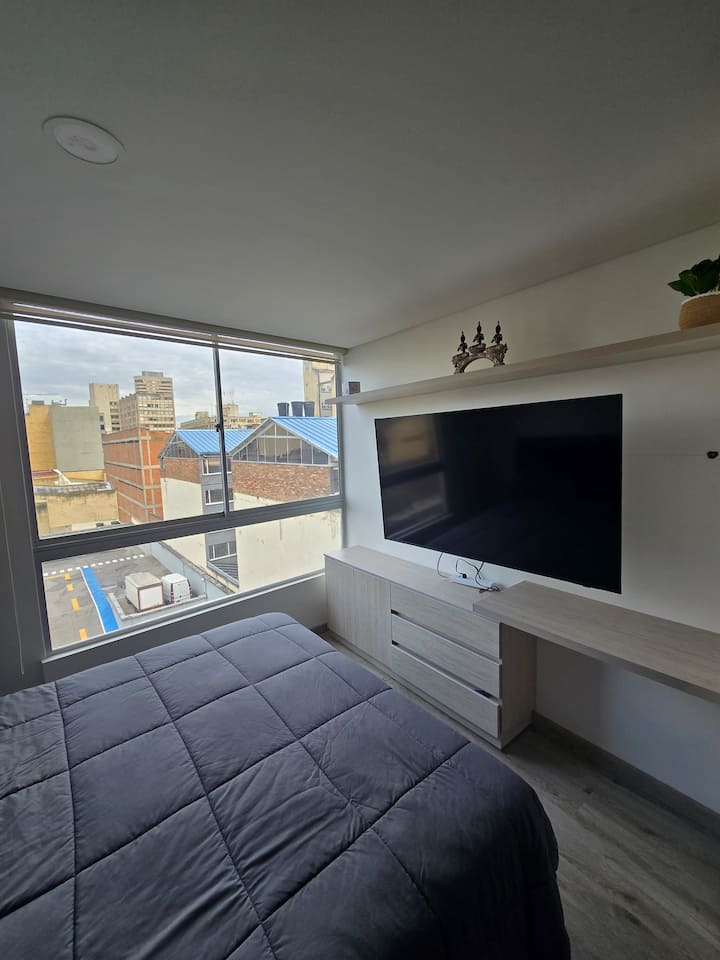 Acogedor Apto Da Vinci Con Vista Urbana - Bogotá