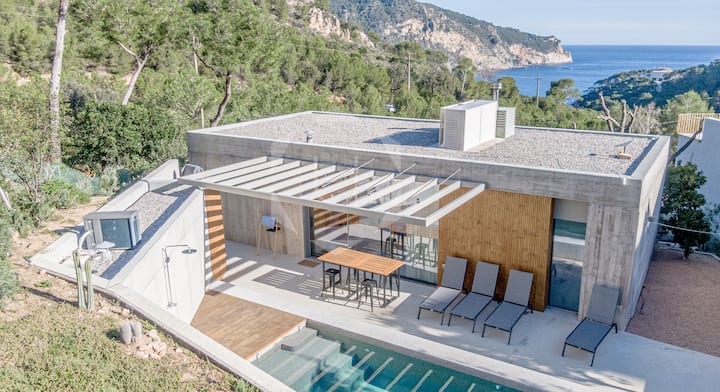 Rêve Bleu, Villa Diseño Con Vistas Al Mar Tamariu - Pals