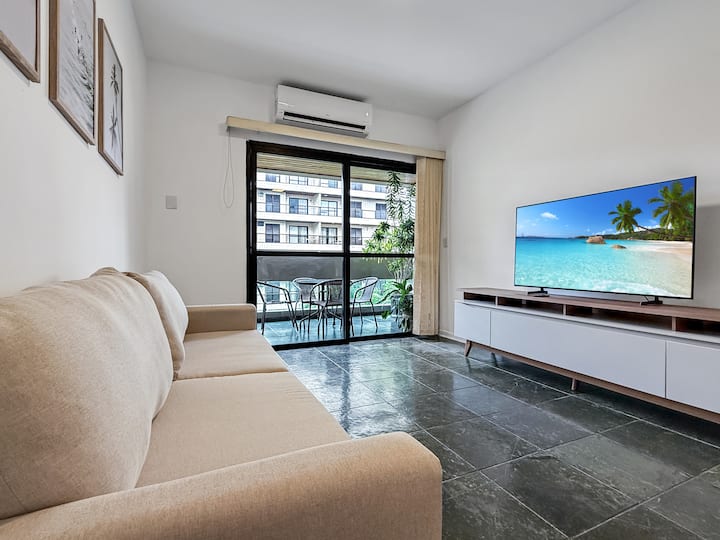 Wi-fi | Enseada | Ac | Beach Service | Balcony - Brazil