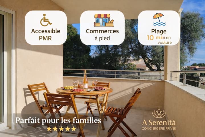 Appartement Neuf Pour 4 Personnes - Plage De Ghisonaccia