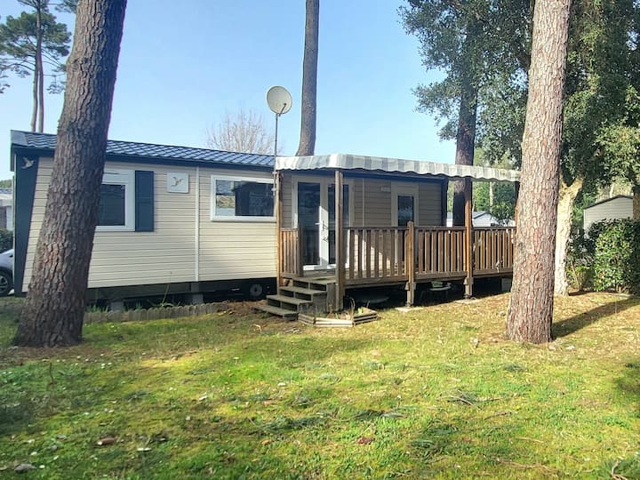Mobil Home Premium 2 Chambres 2 Sdb Tout éQuipé - Saint-Julien-en-Born
